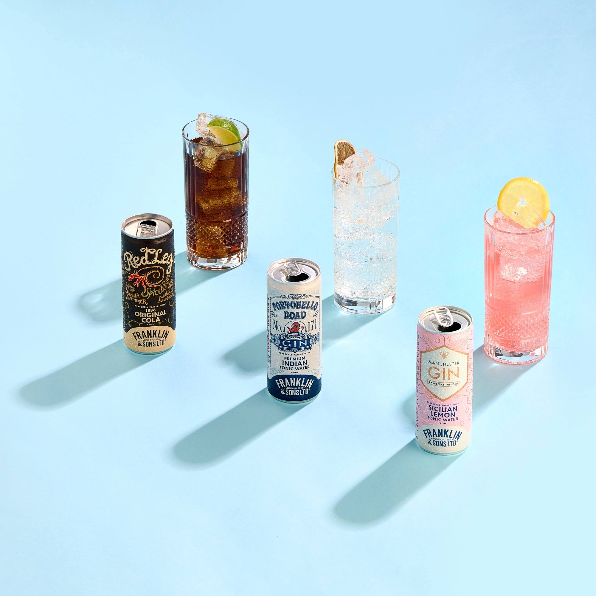 Franklin & Sons Pre-Mixed Cans | Premium Pre-Mixed Cans – Good Time In