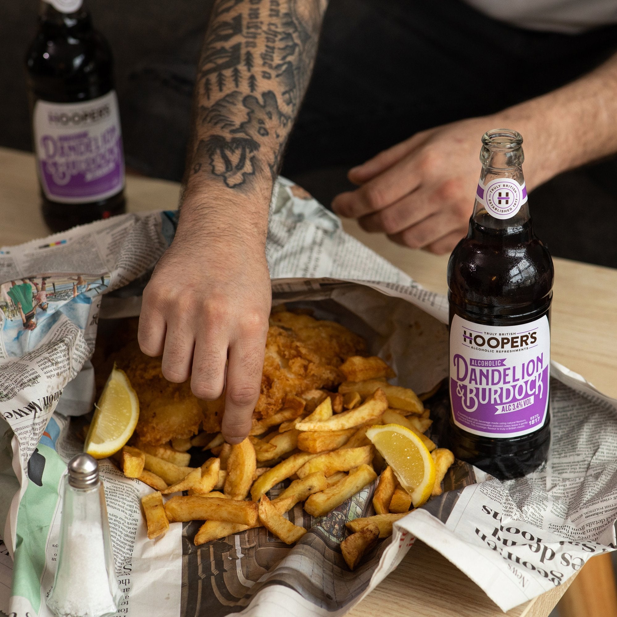 Hooper's | Alcoholic Dandelion and Burdock | Traditional British Drink ...