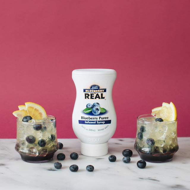 Blueberry Reàl | Blueberry Fruit Puree Infused Syrup – Good Time In