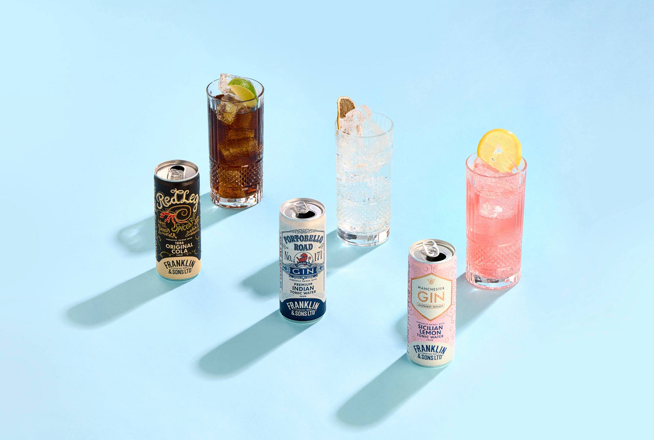 Franklin & Sons Pre-Mixed Cans | Premium Pre-Mixed Cans – Good Time In