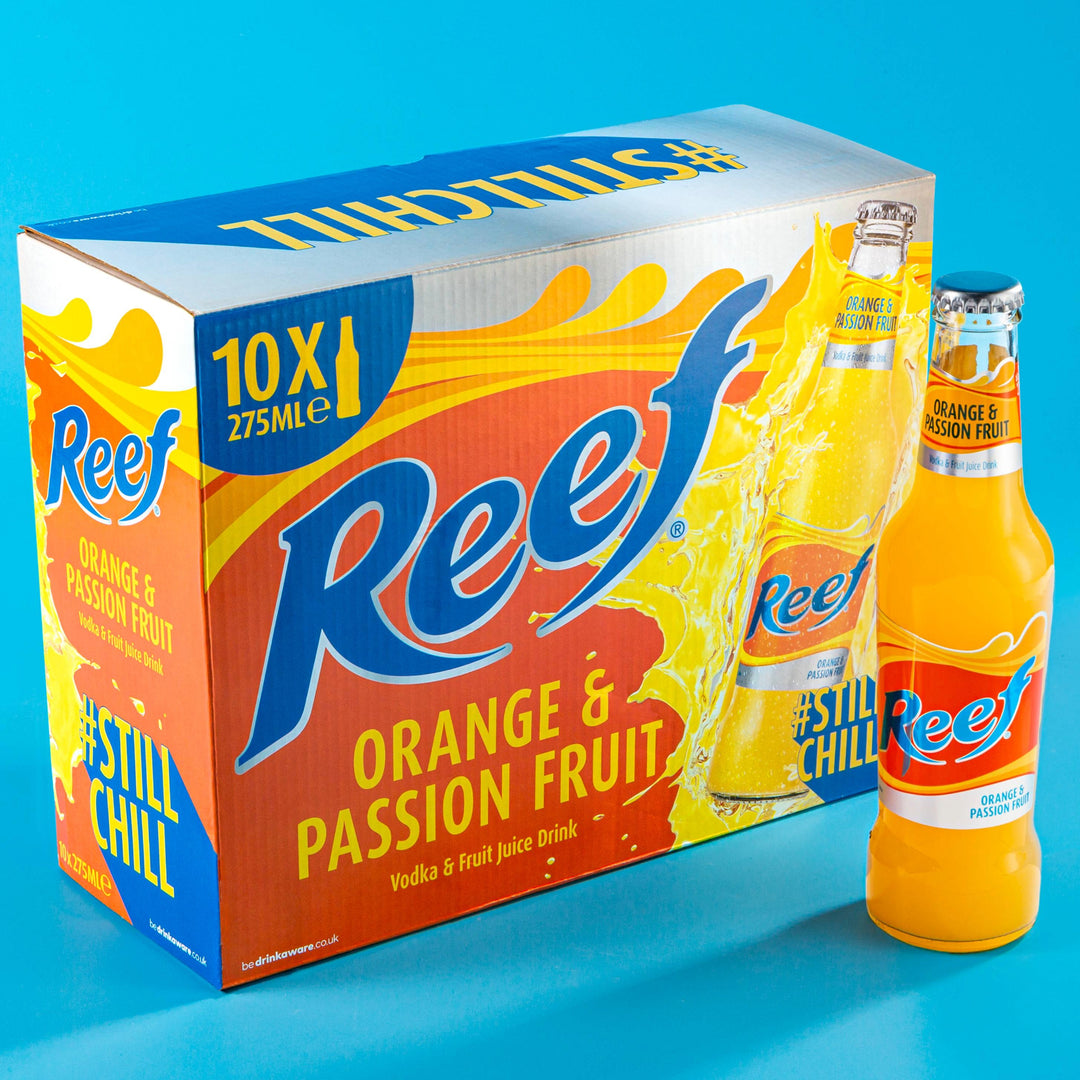 Reef | 90s Alcopop | Real Fruit Juice & Ready To Drink – Good Time In